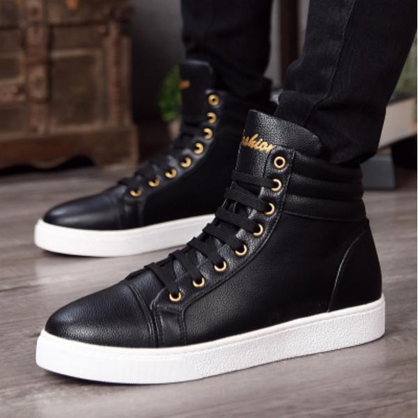 Men's Athletic Running High Top Sport Sneakers Lace up Casual Shoes | eBay