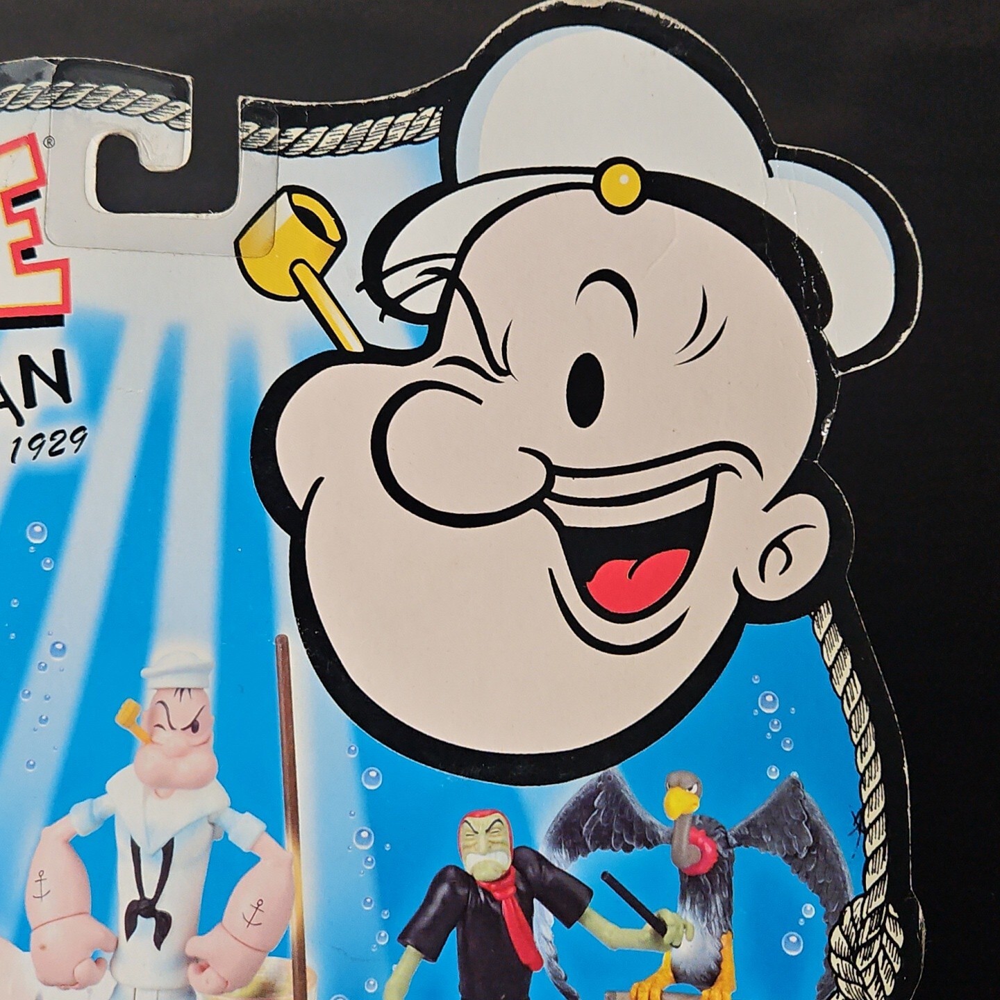 Vintage Mezco Popeye The Sailorman Storm Gear Popeye Action Figure ...