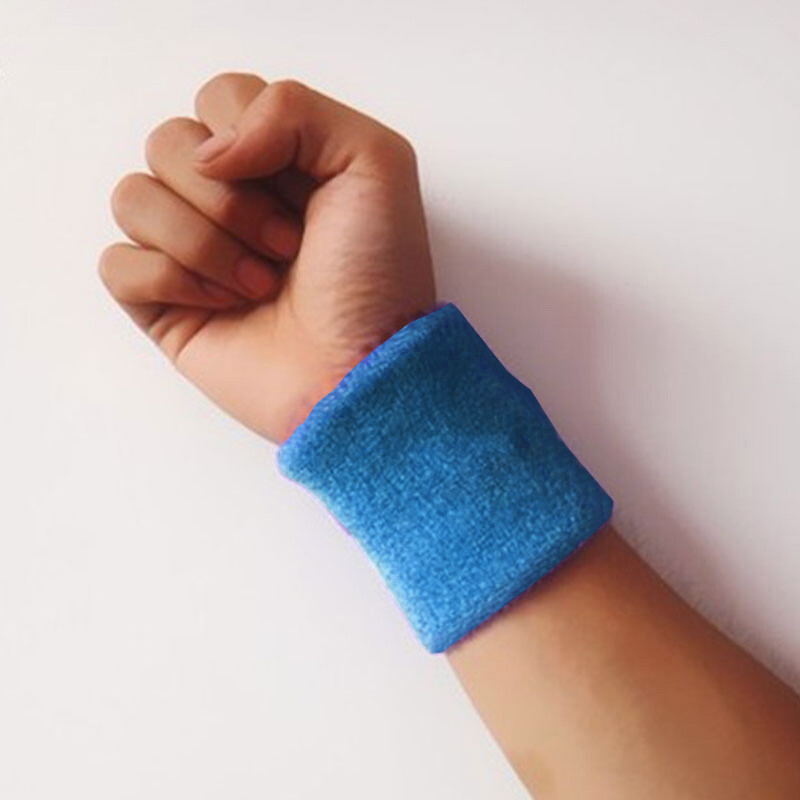 Wrist Sweatbands Sports Wristband Cotton Sweat Band for Men and Women ...