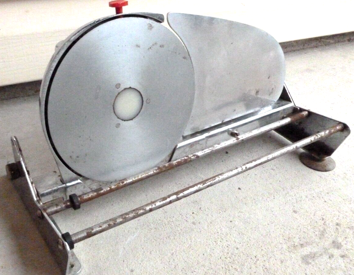 Vintage Stainless Steel General Folding Meat Slicer 157 Machine Hand ...