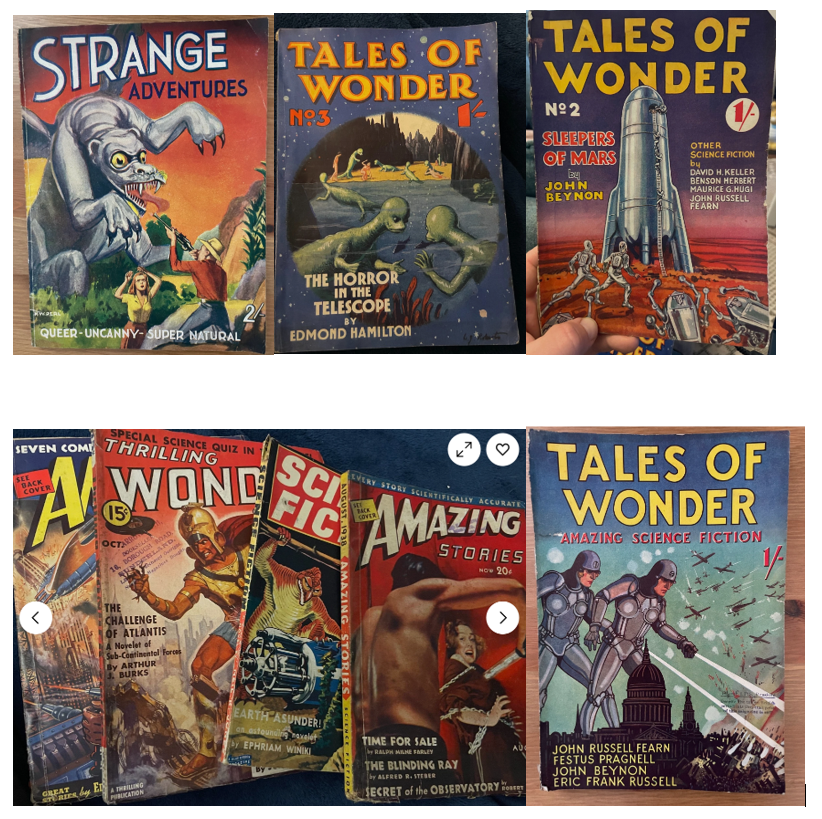 pulp magazine collection lot | eBay UK