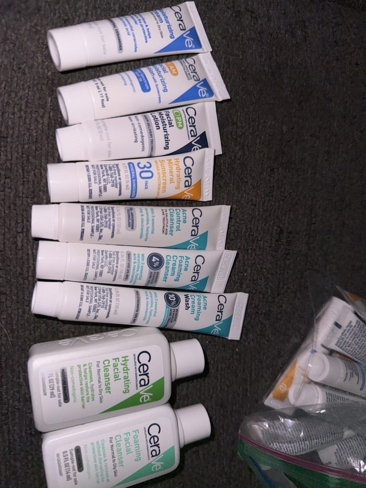 Lot Of 150 sample Bottles Of Cerave | eBay