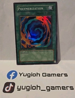 YUGIOH POLYMERIZATION LOB-059 1ST EDITION PLAYED SUPER | eBay