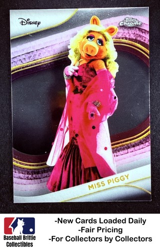 2025 Topps Chrome Disney #123 Miss Piggy The Muppets | eBay
