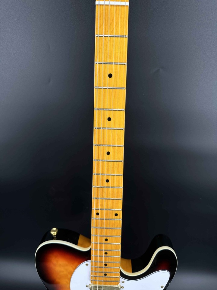 US warehouse Merle Haggard Tuff Dog TL Electric Guitar Quilted Top Gold ...