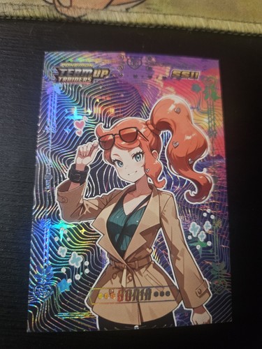 Pokemon Team Up Trainers Sonia Waifu Card | eBay