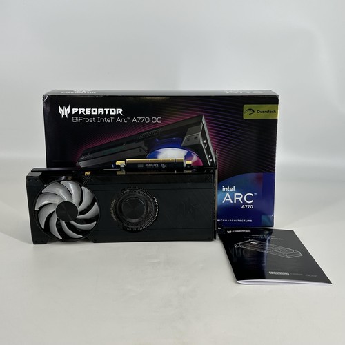 Intel Predator BiFrost OC Arc A770 16GB - Graphics Card - Excellent ...