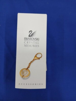 SWAROVSKI Signed Crystal Memories World Globe Keyring Keychain | eBay