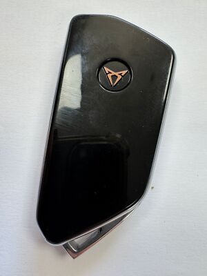 GENUINE SEAT CUPRA 3 BUTTON REMOTE SMART KEY FOB TESTED & WORKING ...