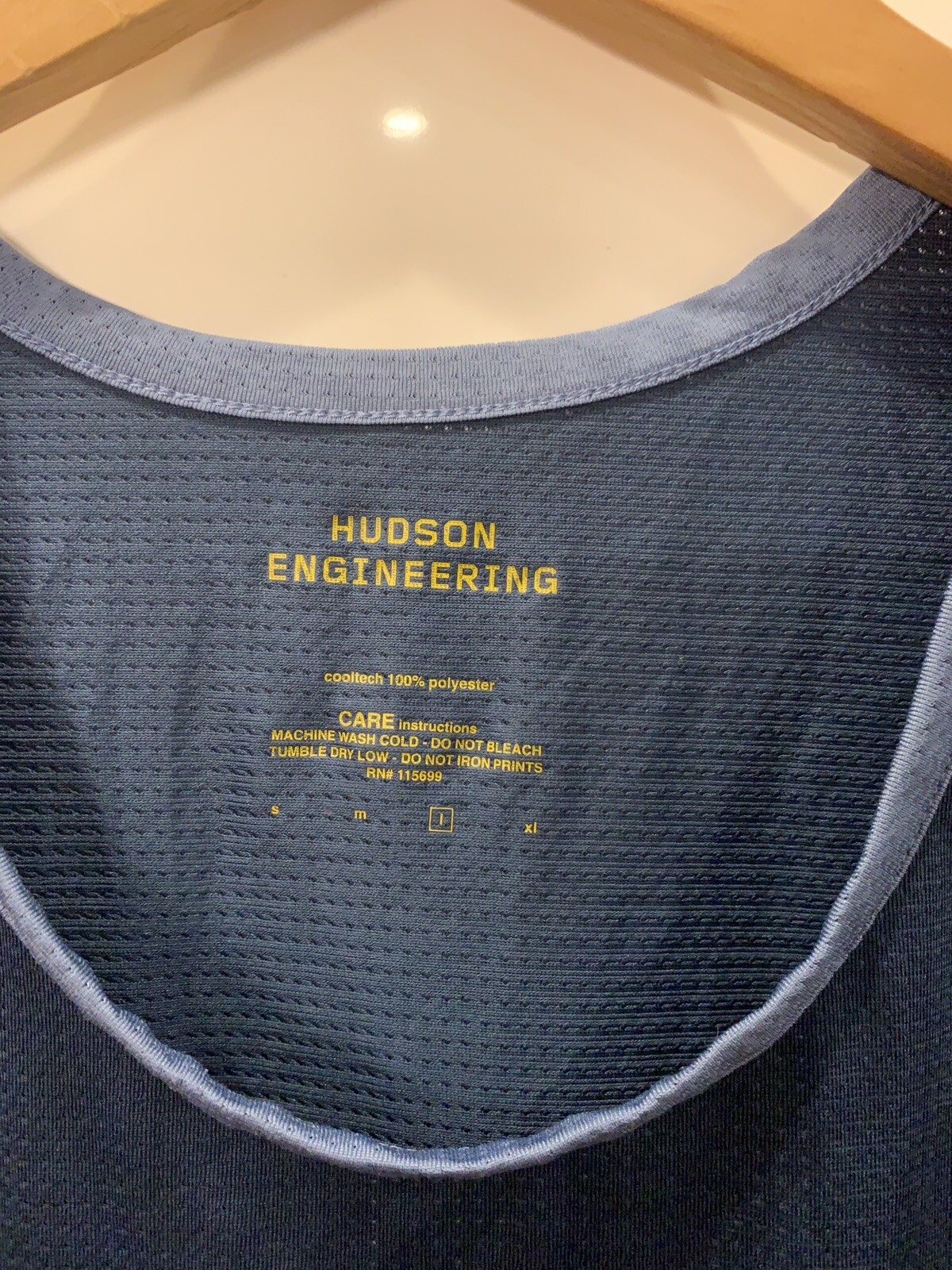 Hudson Engineering Mesh Tank Top Sz L | eBay