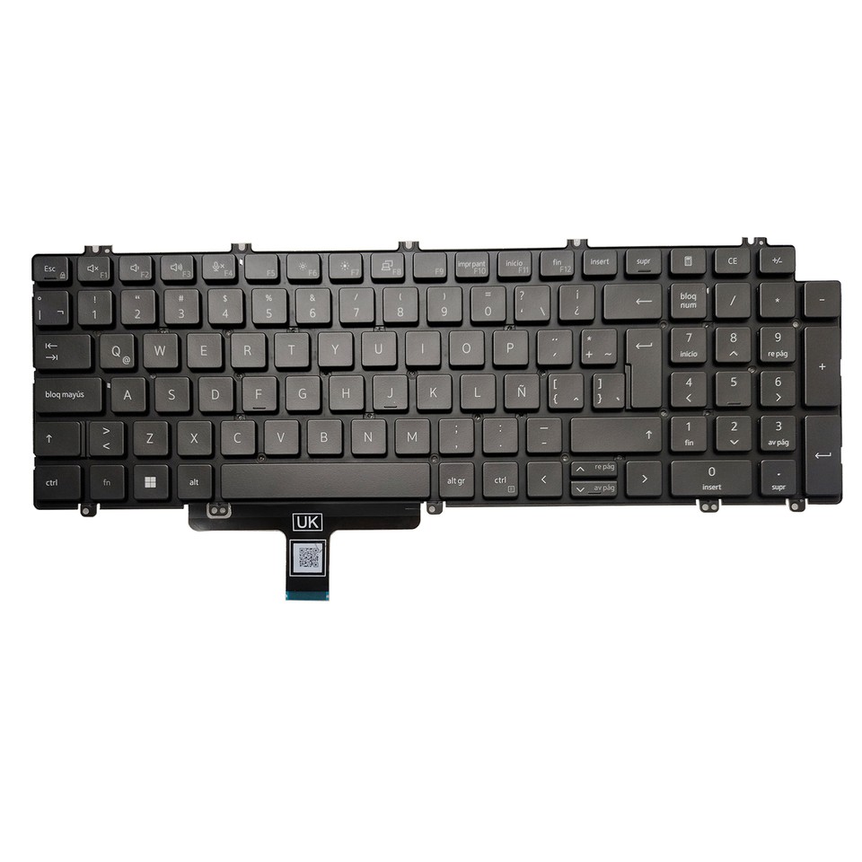 NEW FOR Dell Latitude 3540 5520 5521 Precision 3560 3561 Spanish/Latin ...