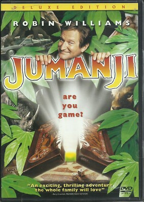 Jumanji (DVD, 2005, 2-Disc Set, Deluxe Edition) Robin Williams, Kirsten ...