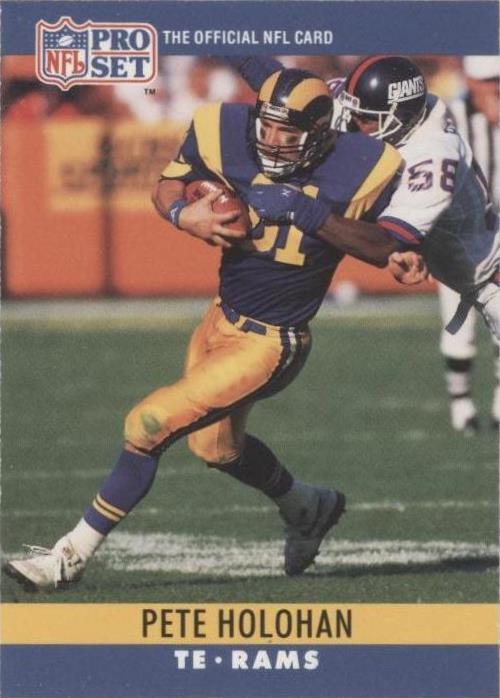 1990 Pro Set - Pete Holohan #168 for sale online | eBay