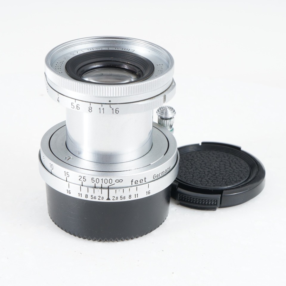 :Leica Elmar 50mm f/2.8 Collapsible E39 "Steel Wool" Edition L39 LTM ...