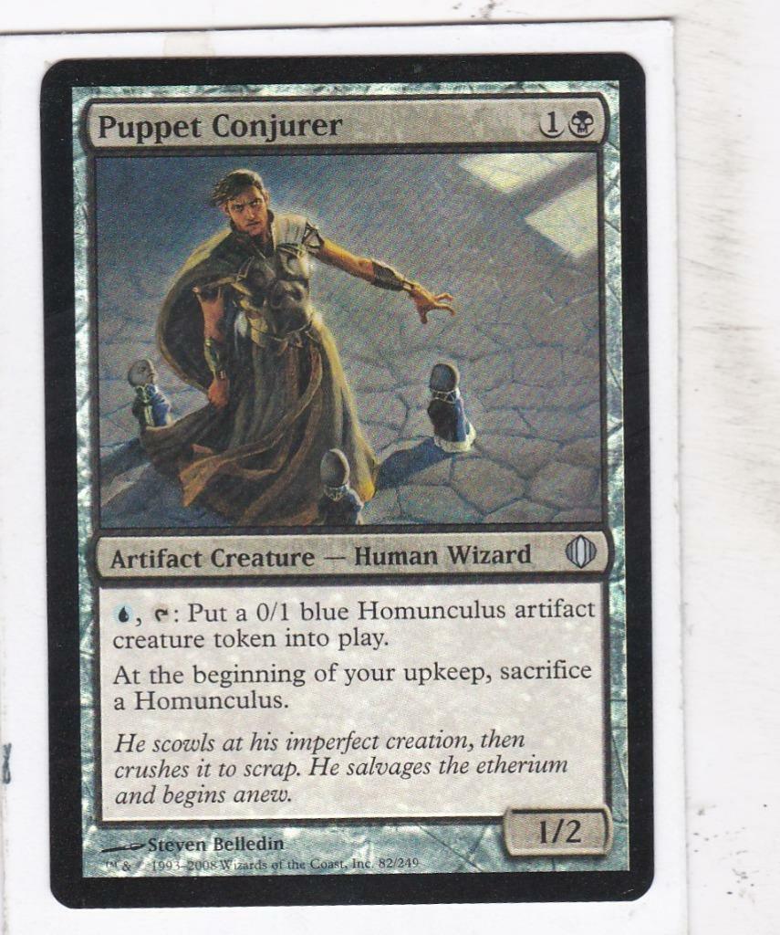 MTG: Shards of Alara: Foil: Puppet Conjurer | eBay