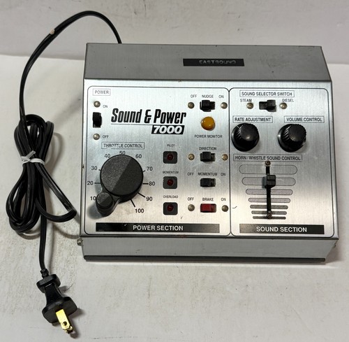 N/HO or G Scale MRC Sound & Power 7000 DC Hobby Transformer - WORKS ...