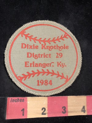 1984 Dixie Knothole District 29 Erlanger Kentucky Patch 86K6 | eBay