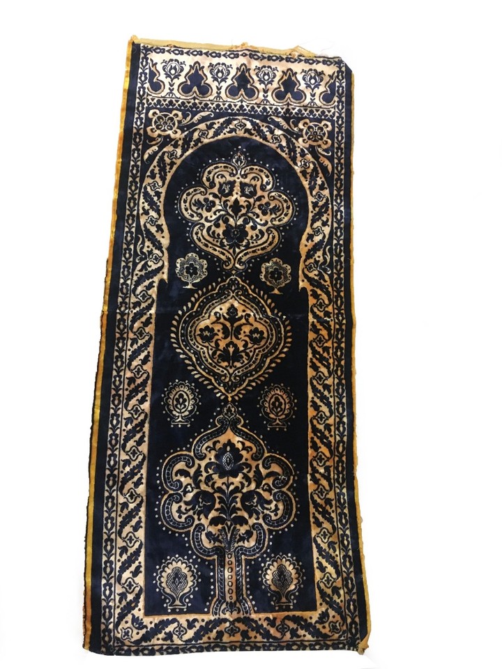 Antique Moroccan Moorish brocade tapestery Wall Hanging- Islamic Floral ...