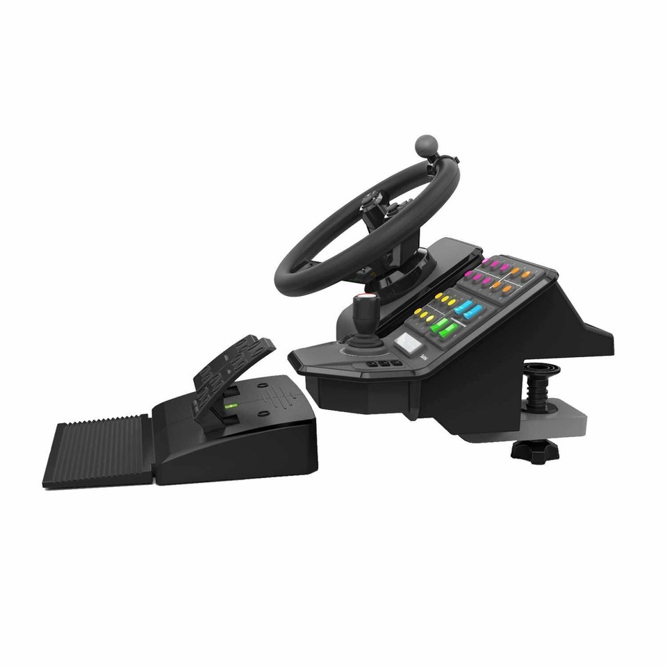 Logitech G Saitek Farm Sim Controller Farming Simulator Bundle Lenkrad ...