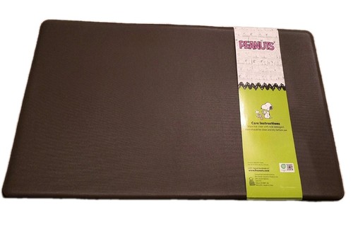 PEANUTS Snoopy Anti-Fatigue SPRINGTIME EASTER Kitchen Mat 18” X 30” NEW ...