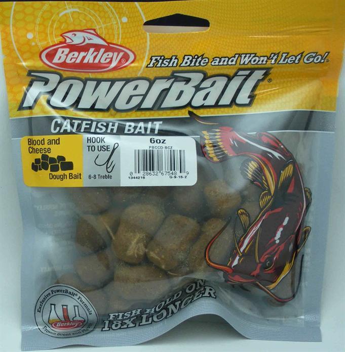 Berkley 1344216 PBCCD-BCZ 6 oz Powerbait Catfish Bait Chunks Blood ...