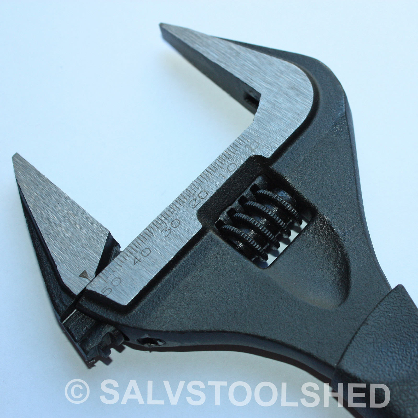 12" Adjustable Wrench Shifter Shifting Spanner Extra Wide Jaw 0 to 60mm ...