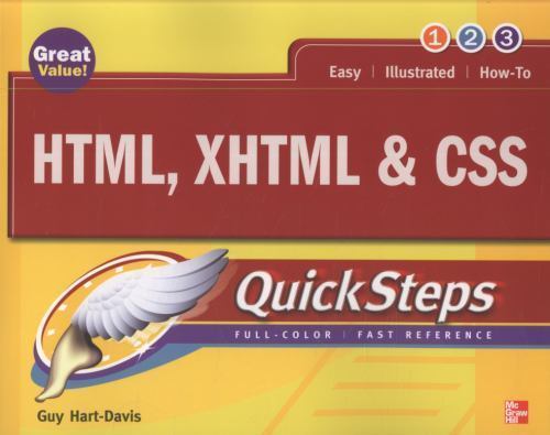 HTML, XHTML & CSS QuickSteps by 9780071633178 | eBay