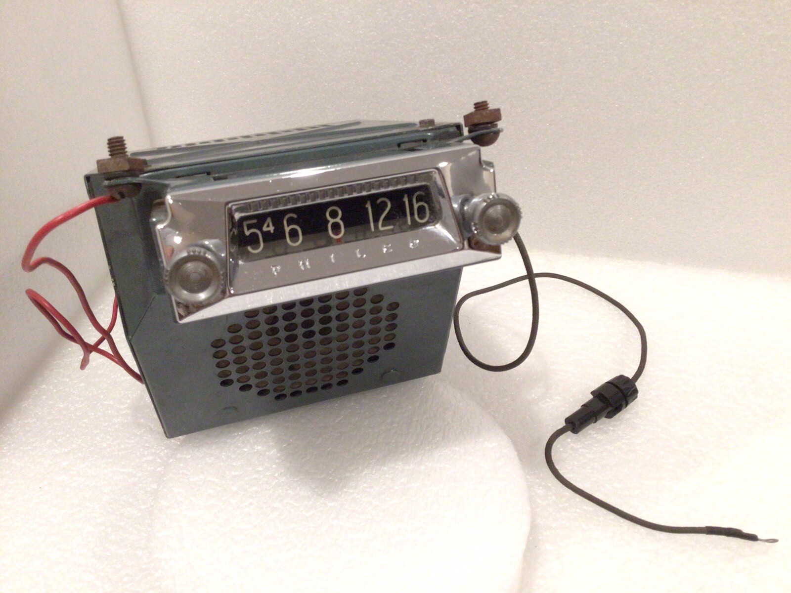 1951 PHILCO AUTO AM RADIO MODEL CR-501 CHEVROLET FORD CHRYSLER DODGE ...