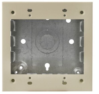 Wiremold / Legrand 5751-2-I 2-Gang Ivory Flush Type Extension Adapter ...