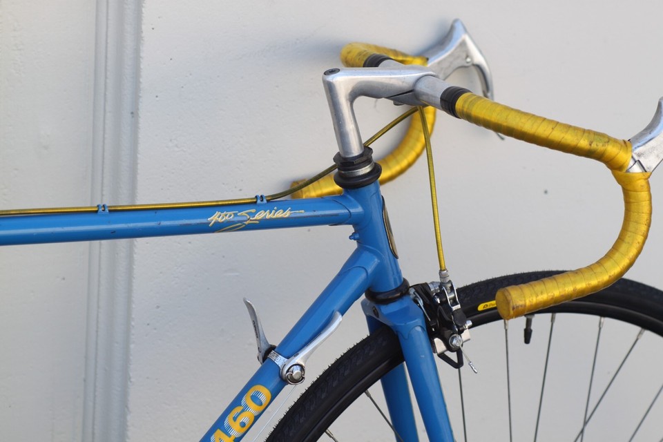 Trek 460 Vintage Tange Steel Touring Road Bike with New Tires blue ...