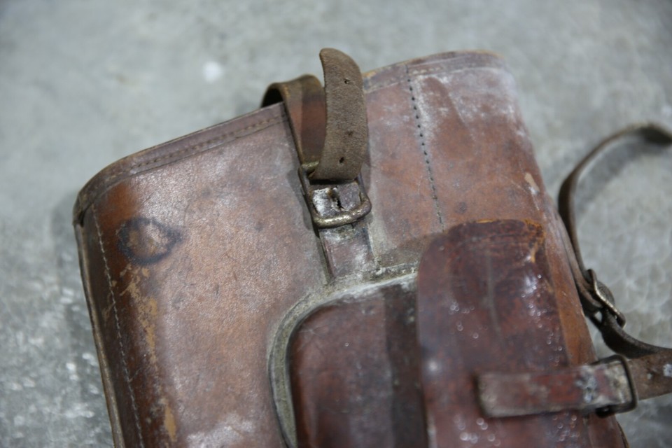 Vintage Antique Leather Breakdown Gun Rifle Shotgun Case Takedown old ...