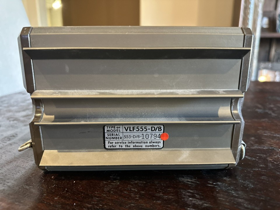 RARE HARD TO FIND DISCRIMINATOR FISHER METAL DETECTOR VLF 555-D/B | eBay