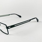 SPECSAVERS eyeglasses SATIN GREEN RECTANGLE glasses frame MOD: LEE ...