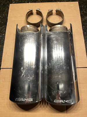 Mercedes AMG S55 ML55 CL55 CLS55 Exhaust Muffler Tips OEM | eBay