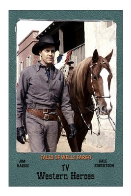 Tales of Wells Fargo Tv- Dale Robertson 4"x6" MAGNET PRINT - | eBay