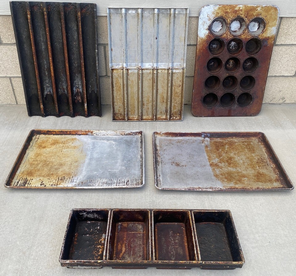 Commercial Grade 18 x 26 Full Size Aluminum Baking Sheet Pan Bread ...