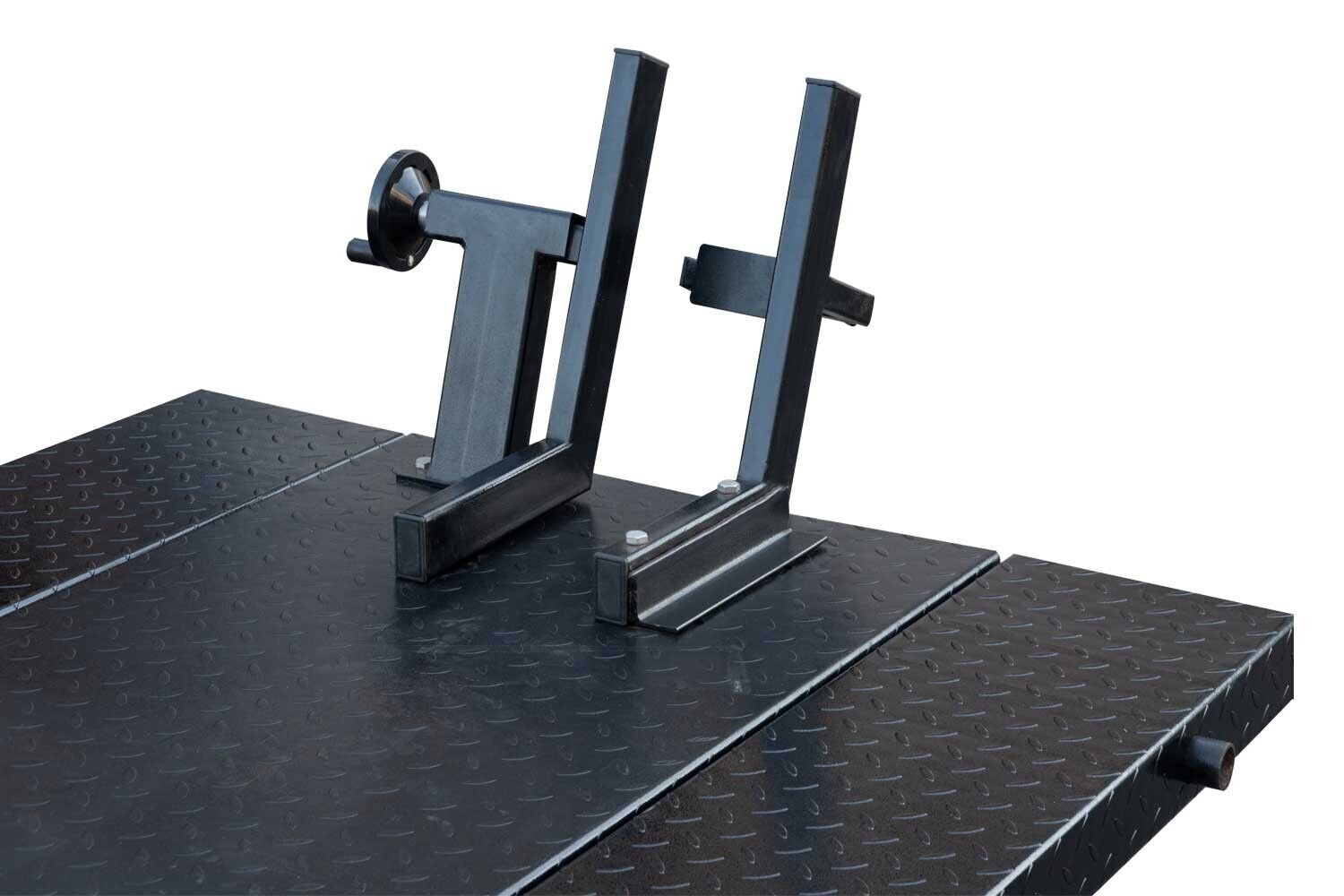 XK MJ300 1100LB Air Operated Motorcycle ATV Lift Table with Side And ...