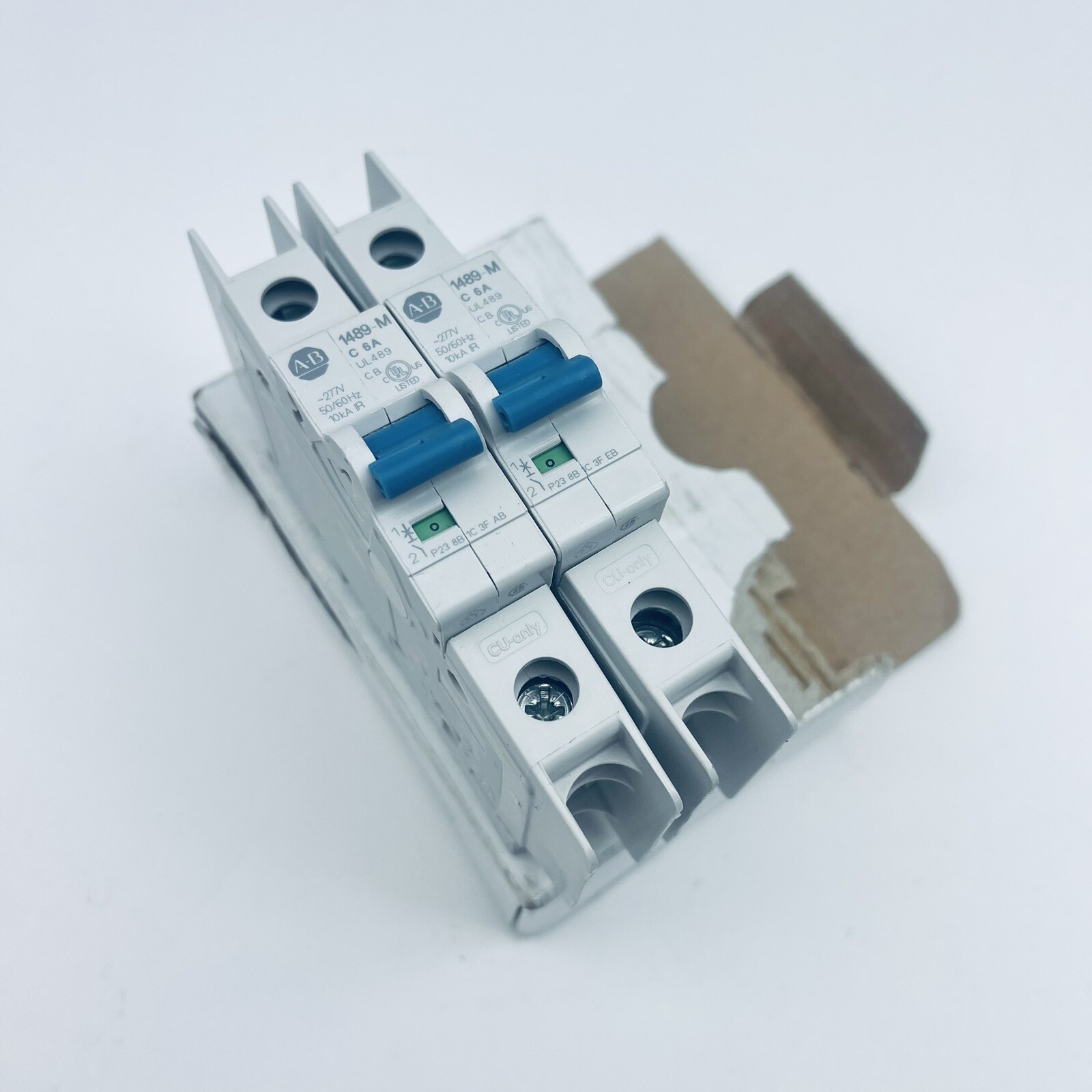 Allen-Bradley 1489-m1c060 Ser. D Miniature Circuit Breaker 1 Pole 6a ...