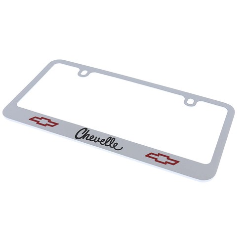 Chevrolet Chevelle Logo License Plate Frame (Chrome) | eBay
