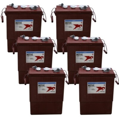 Trojan L16E-AC 370Ah Flooded Lead Acid BCI 903 Deep Cycle Battery x6 | eBay