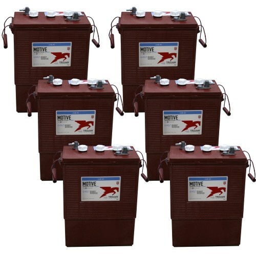 Trojan L16E-AC 370Ah Flooded Lead Acid BCI 903 Deep Cycle Battery x6 | eBay