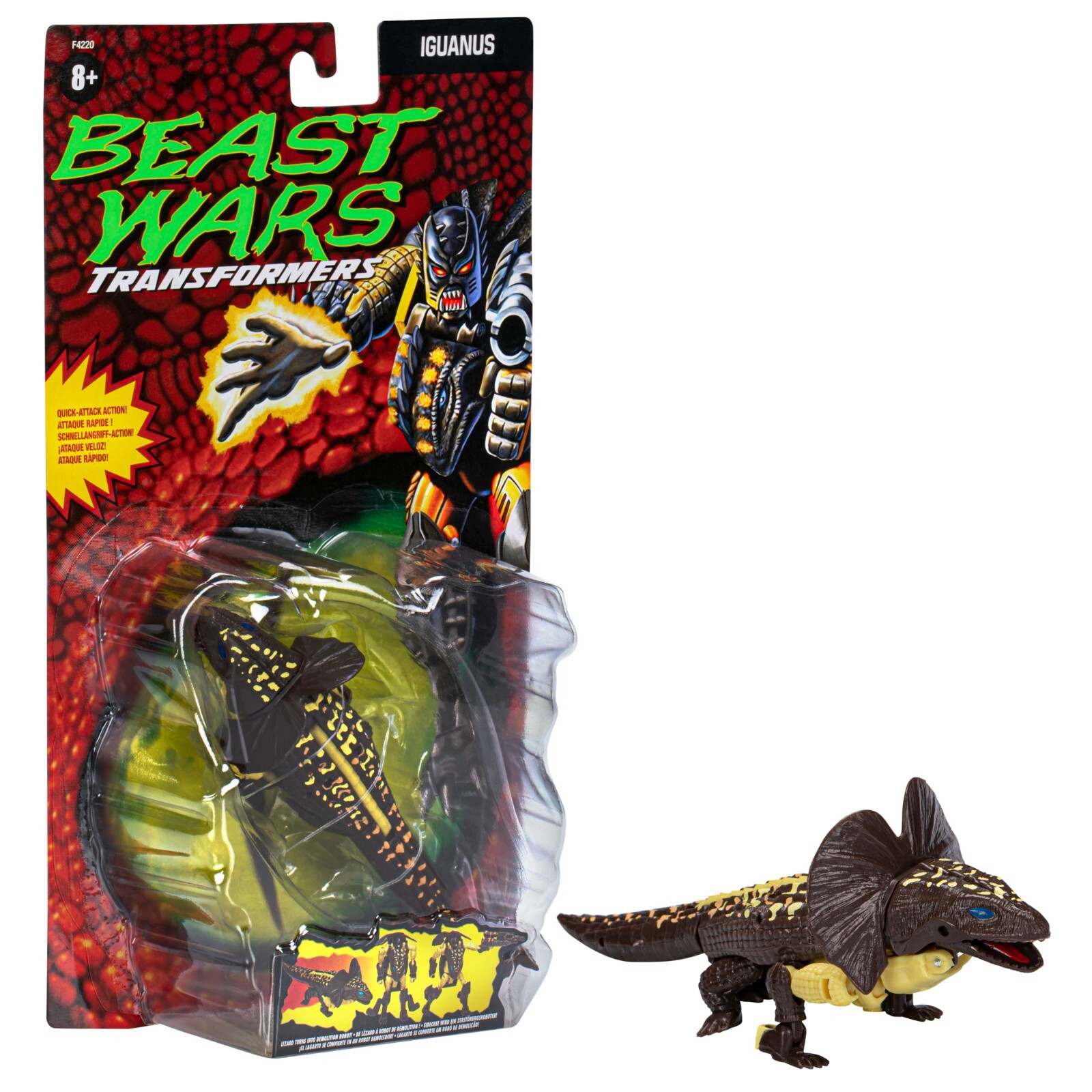 Beast Wars vintage reissue Iguanus & K-9 stock images | TFW2005 - The ...