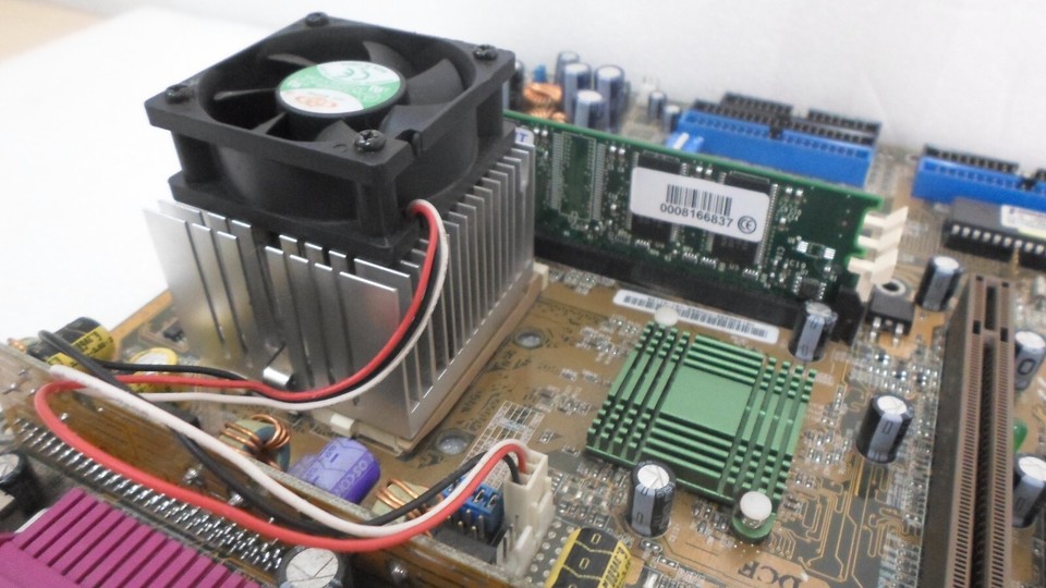 ASUS A7V MOTHERBOARD W/ AMD CPU, HEATSINK & RAM | eBay