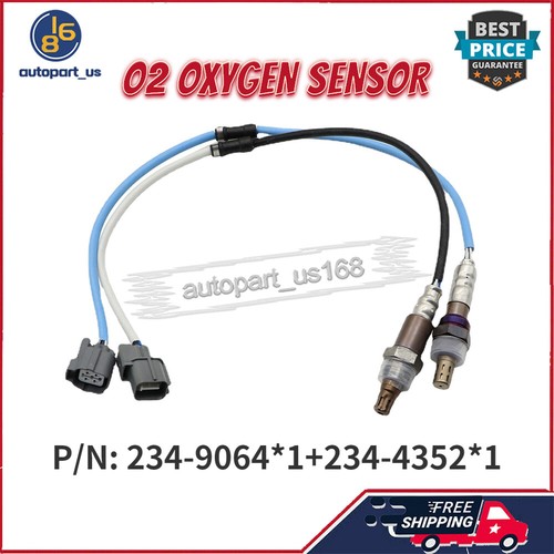 Fit For 2005-06 Honda CR-V NEW (2X) Front Rear Oxygen O2 Sensor 2.4L l4 ...