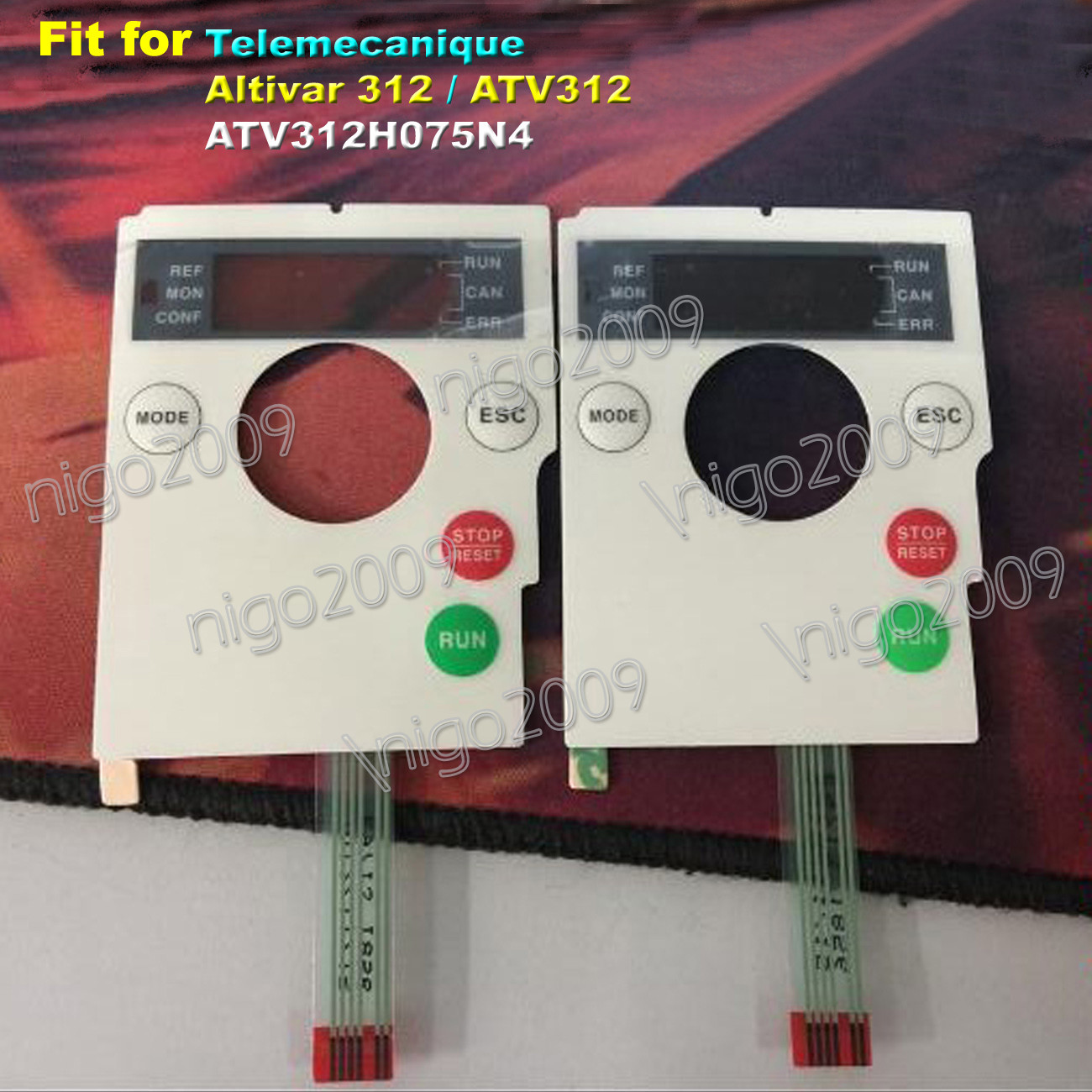 for Schneider Telemecanique Altivar 312 ATV312 Membrane Keypad 1 Year ...