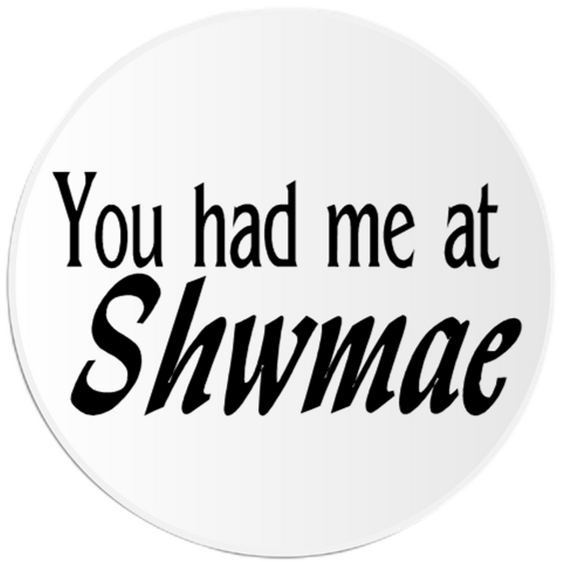 You Had Me At Shwmae - 3 Pack Circle Stickers 3 Inch - Hello Welsh | eBay