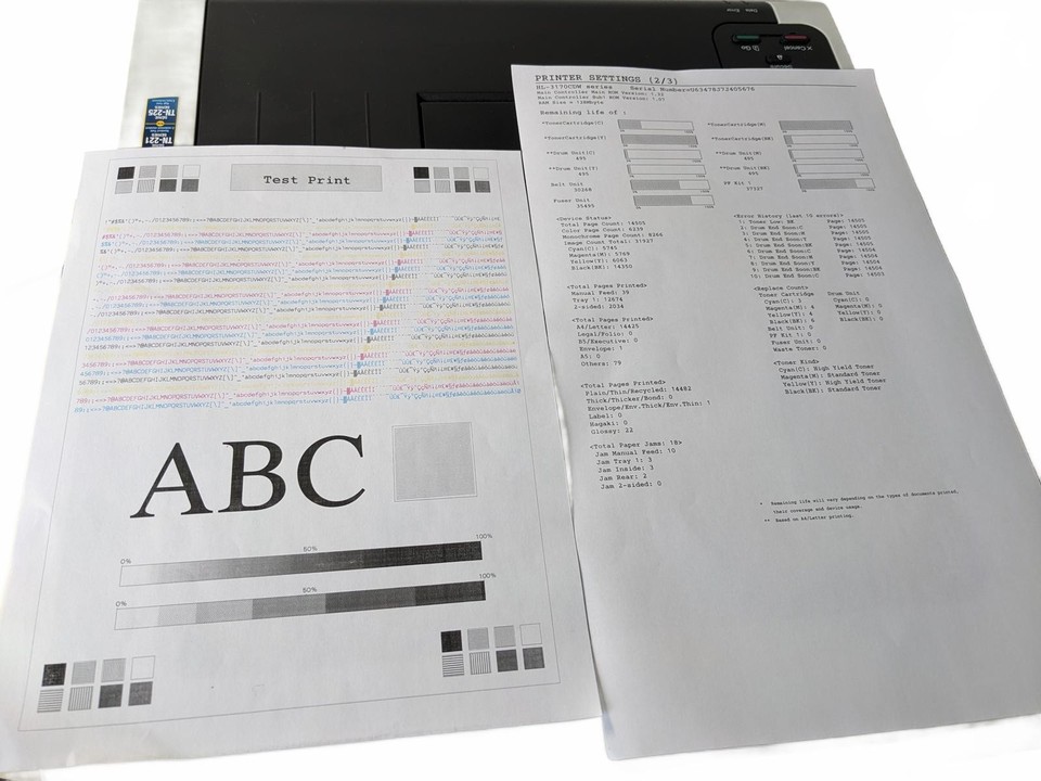 Brother China HL-3150CDW Color LED Laser Business Printer Duplex Pg Cnt ...