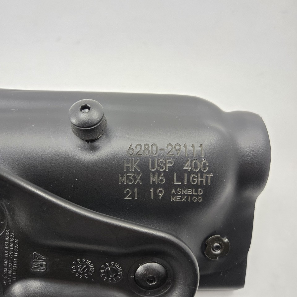 New Safariland 6280 Holster H&K USP 40C 40 Compact Insight M3X M6 Light ...