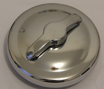 Harley Oil Tank Cap 65-86 Big Twins/54-78 Sportsters Chrome Aftermarket ...