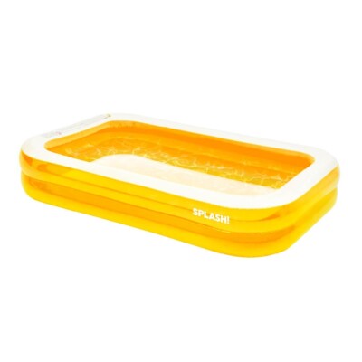 Giant Inflatable Rectangular Paddling Pool Outdoor Summer for Family ...